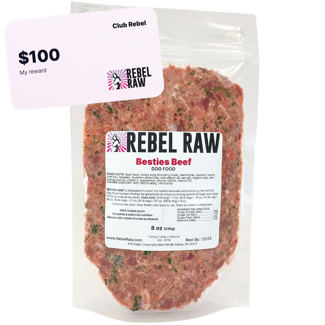 Club Rebel | Rebel Raw pet food